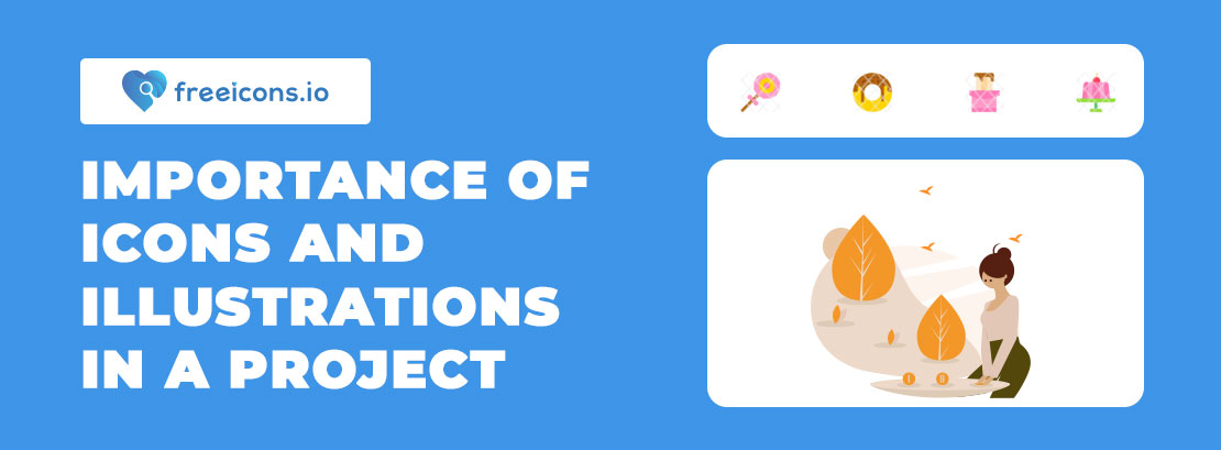 Importance of Icons and Illustrations in a Project