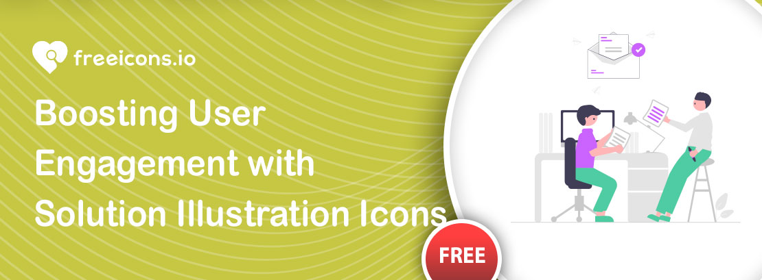 Boosting User Engagement with Solution Illustration Icons